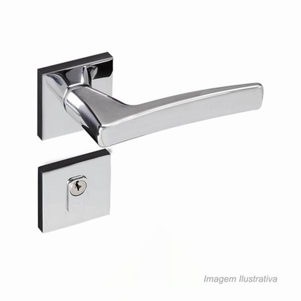 Fechadura Alavanca 813/03 Interna Inox Stam - irmaossoares Fechadura Alavanca 813/03 Interna Inox Stam - irmaossoares