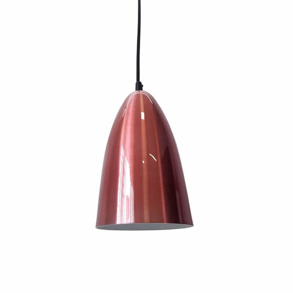 Pendente Aveiro 400 Branco/ Cobre Kin Light - irmaossoares